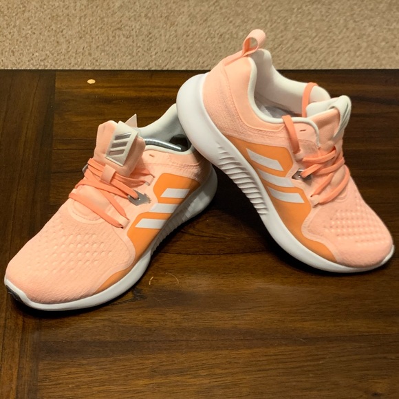 adidas | Shoes | Women Adidas Edgebounce Orange White Running Shoes ...